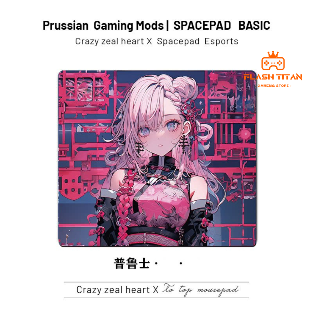 Lót chuột gaming SpacePad Prussian - Pad chuột chơi game chống trượt ...