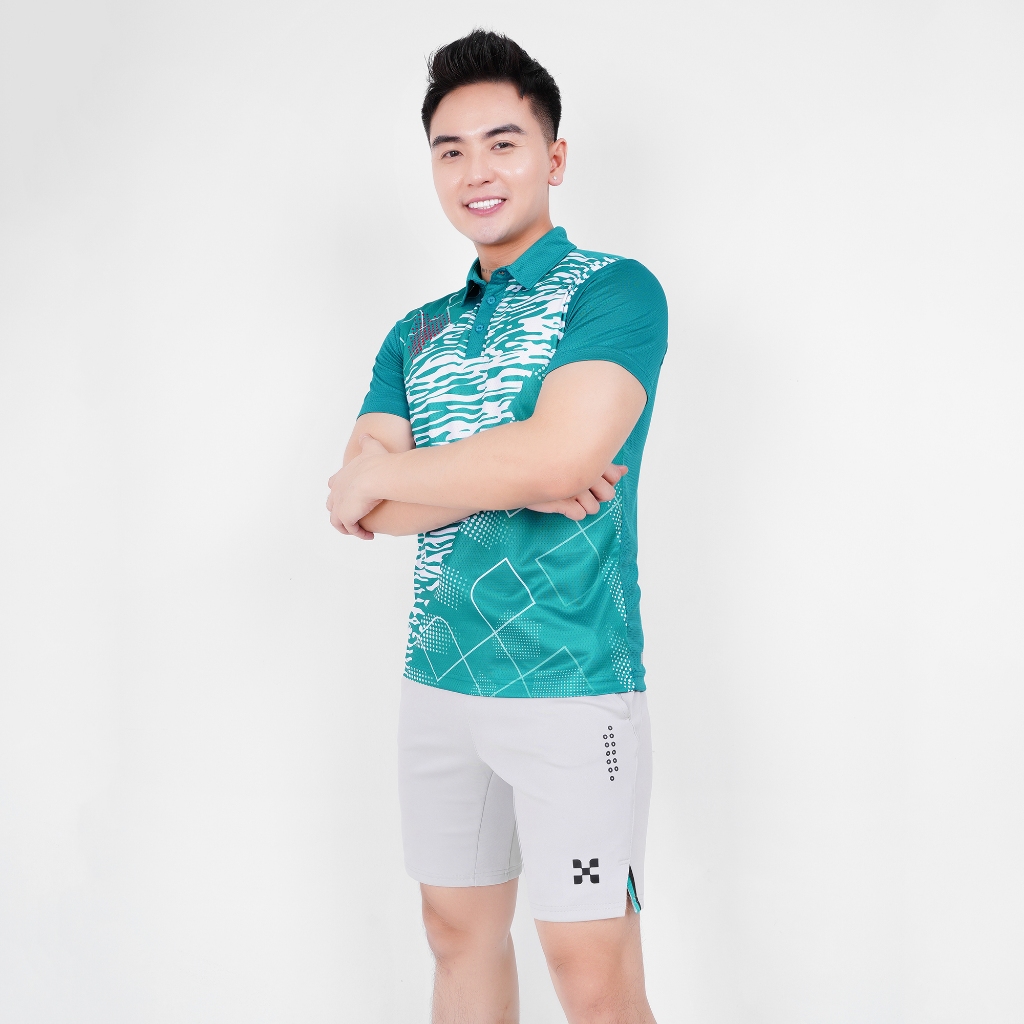 Áo Thể Thao Nam HERMOD Pickleball, Cầu Lông, Bóng Chuyền, Vải Co Dãn ...