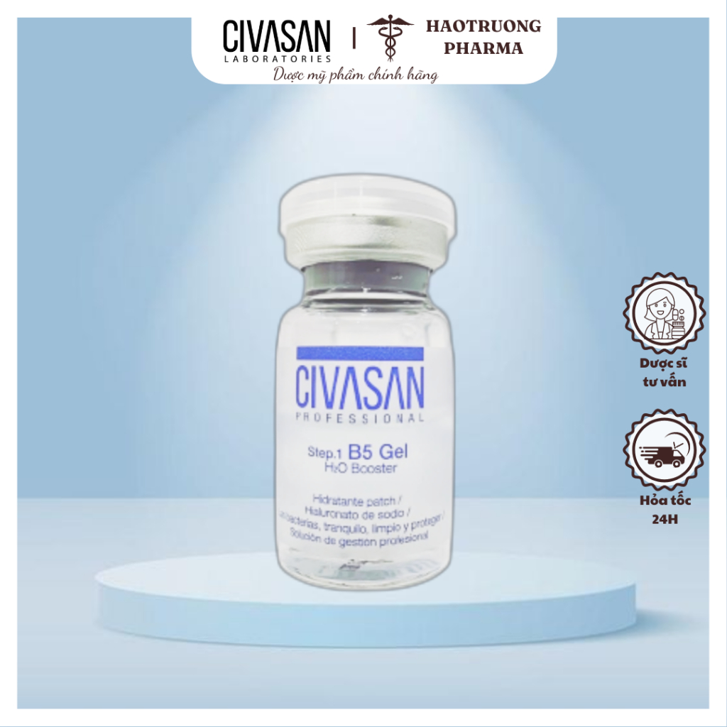Serum Dưỡng Ẩm và Phục Hồi Civasan B5 Gel H20 Booster 1chai/5ml ...