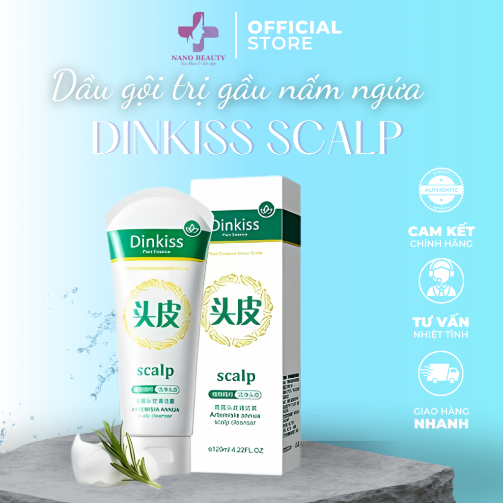 Dầu Gội DINKISS SCALP Nhât Bản Chị Gầu Nấm Ngứa Bảo Vệ Da Đầu | Shopee ...