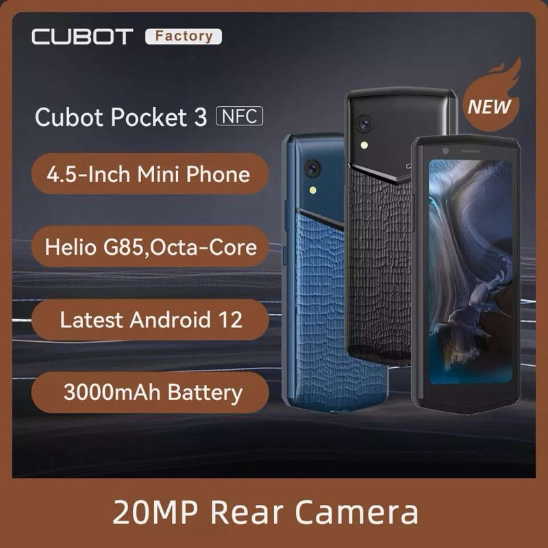 Điện thoại Cubot Pocket 3, Màn hình Mini 4.5 inch | Shopee Việt Nam