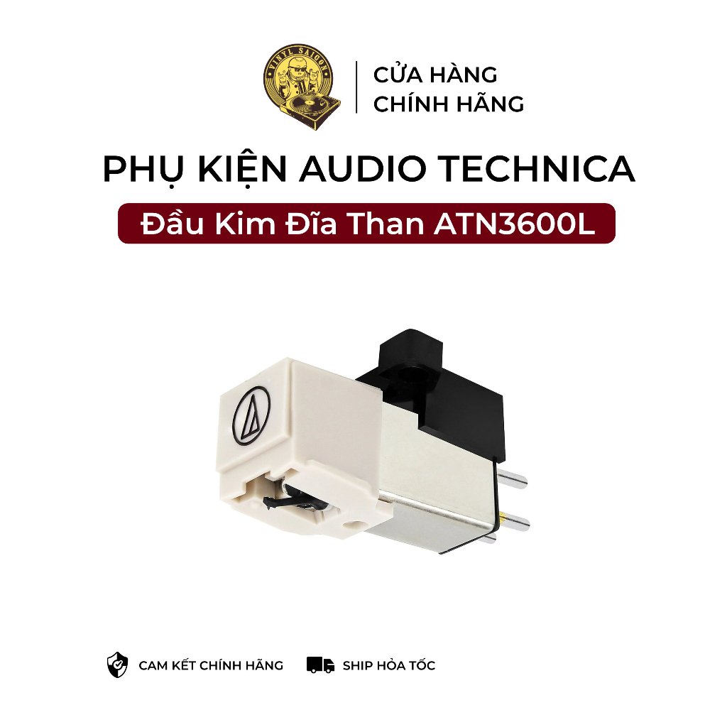 Đầu kim mâm đĩa than Audio Technica ATN3600L cho mâm AT-60XBT, TEAC TN ...