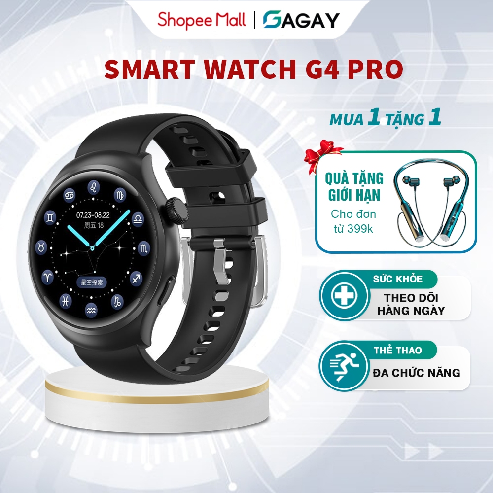 Đồng Hồ Thông Minh GS G4Pro Đồng Hồ Thể Thao Điện Tử Theo Dõi Sức Khỏe ...