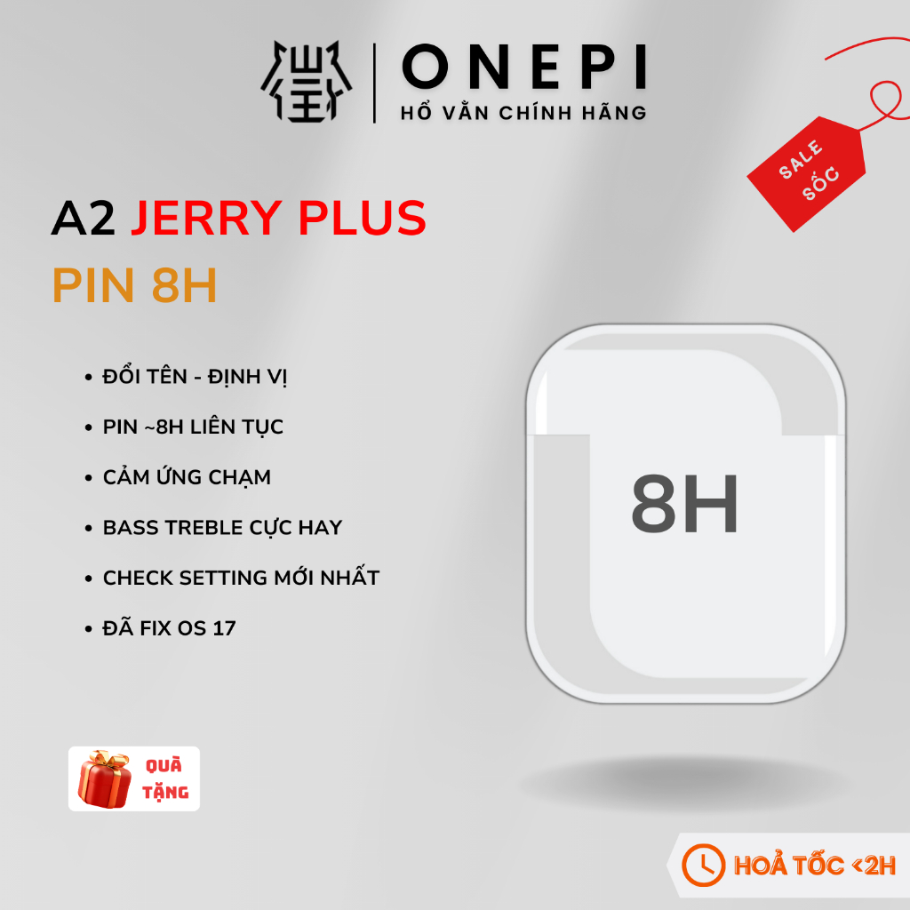 [ A2 ] Tai Nghe Bluetooth A2 Jerry Plus, Tai Nghe Không Dây IP ...