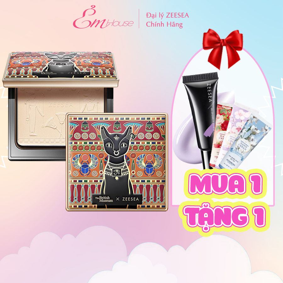 ZEESEA Phấn Phủ Dạng Nén Chống Nước Anderson Cat Pressed Powder ...