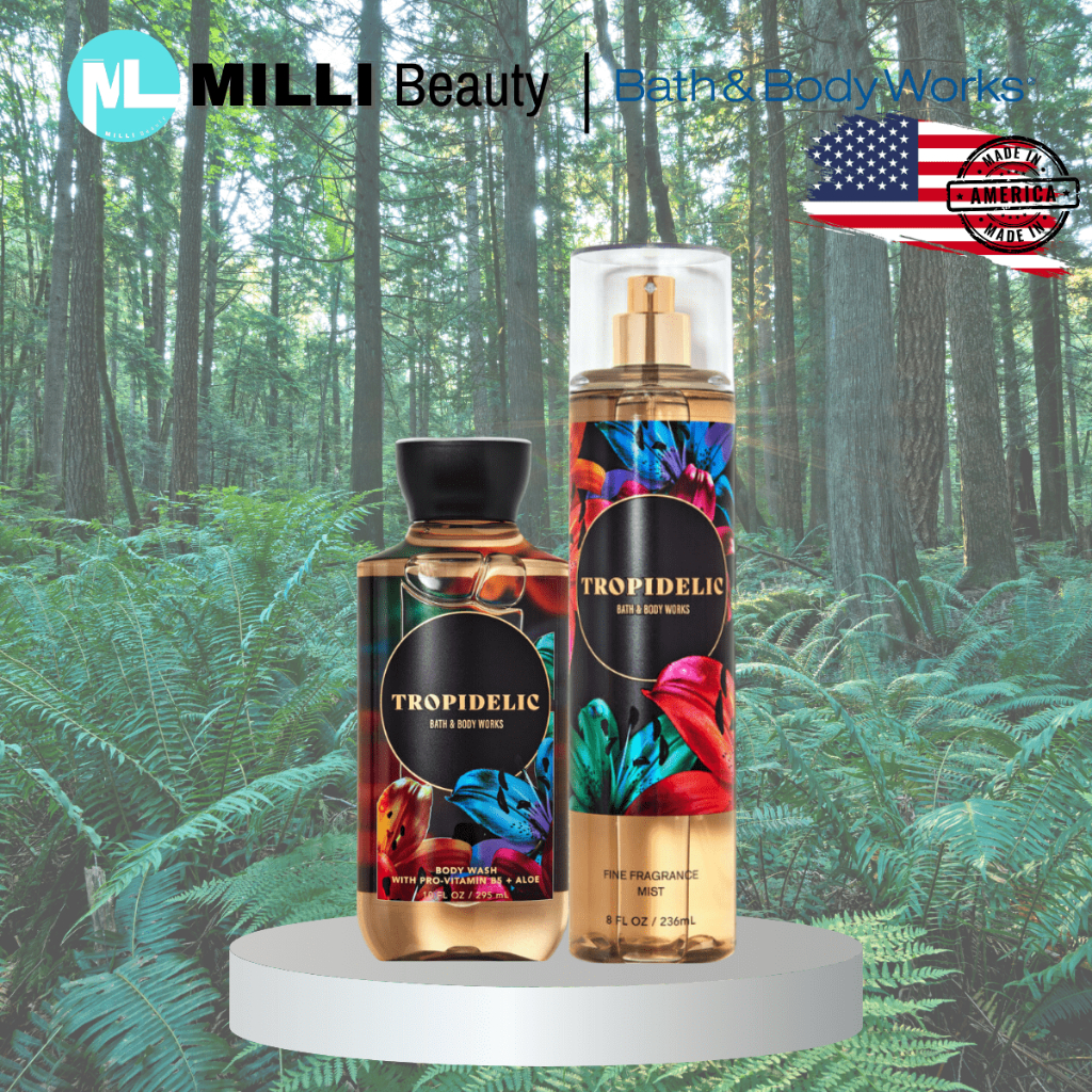 Tropidelic Body Mist - Body Wash | Xịt thơm toàn thân - Sữa tắm Bath ...