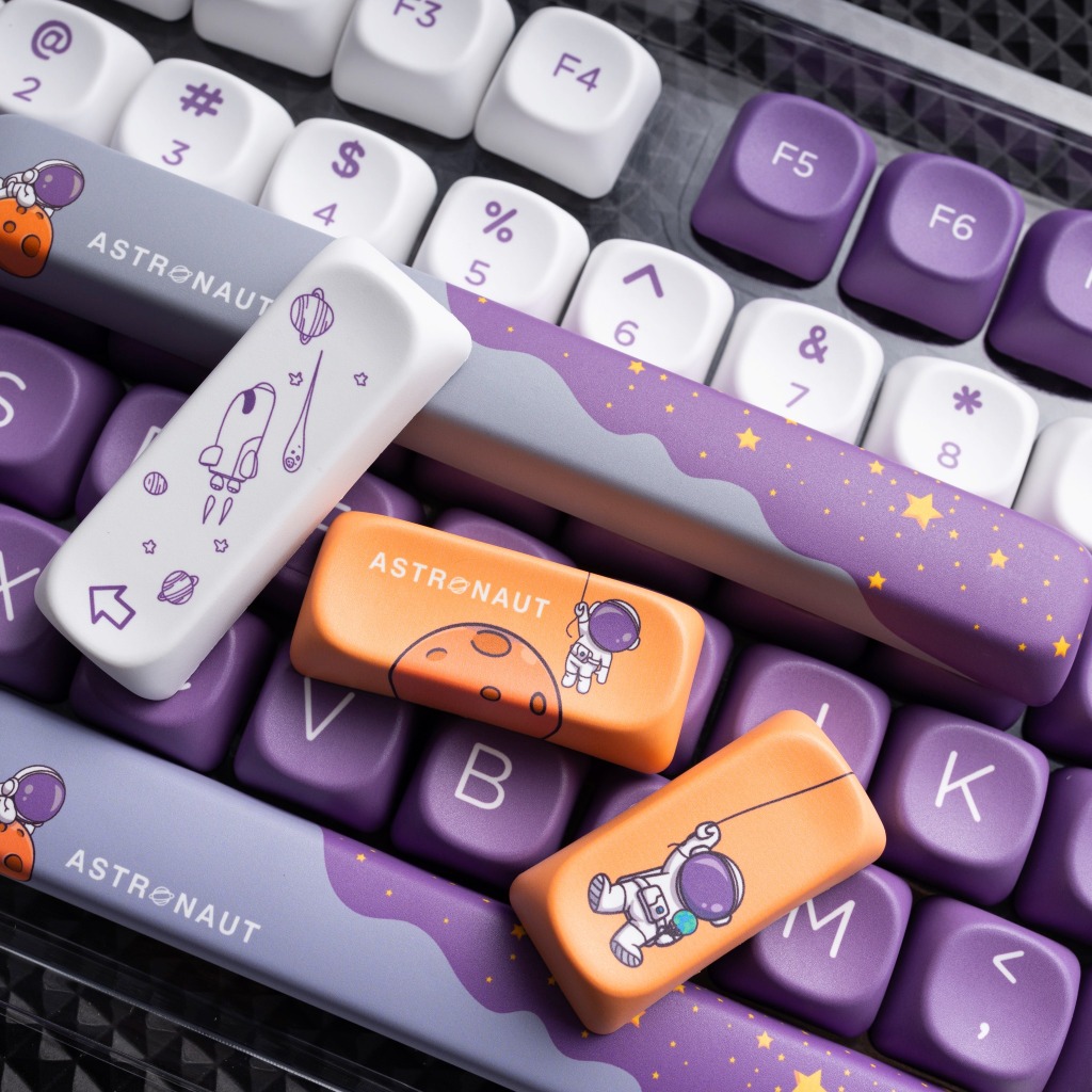 Keycap Phi Hành Gia | XOA Profile | Nhựa PBT | Cực Cute | Shopee Việt Nam