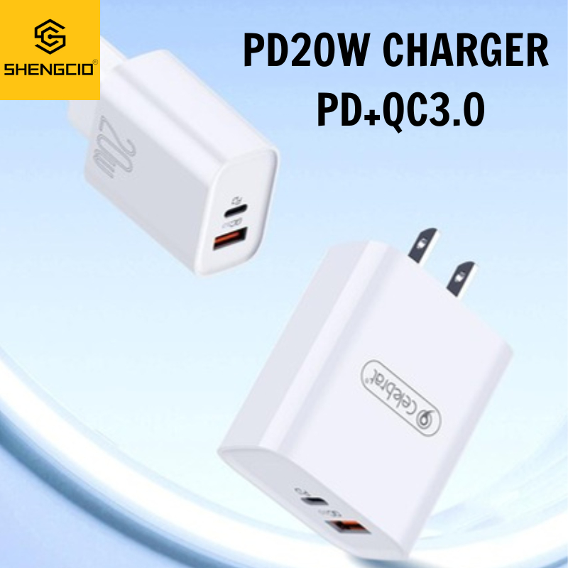 [SHENGCIO] Sạc nhanh PD20W CELEBRAT model CH5 công suất 20w tương thích ...