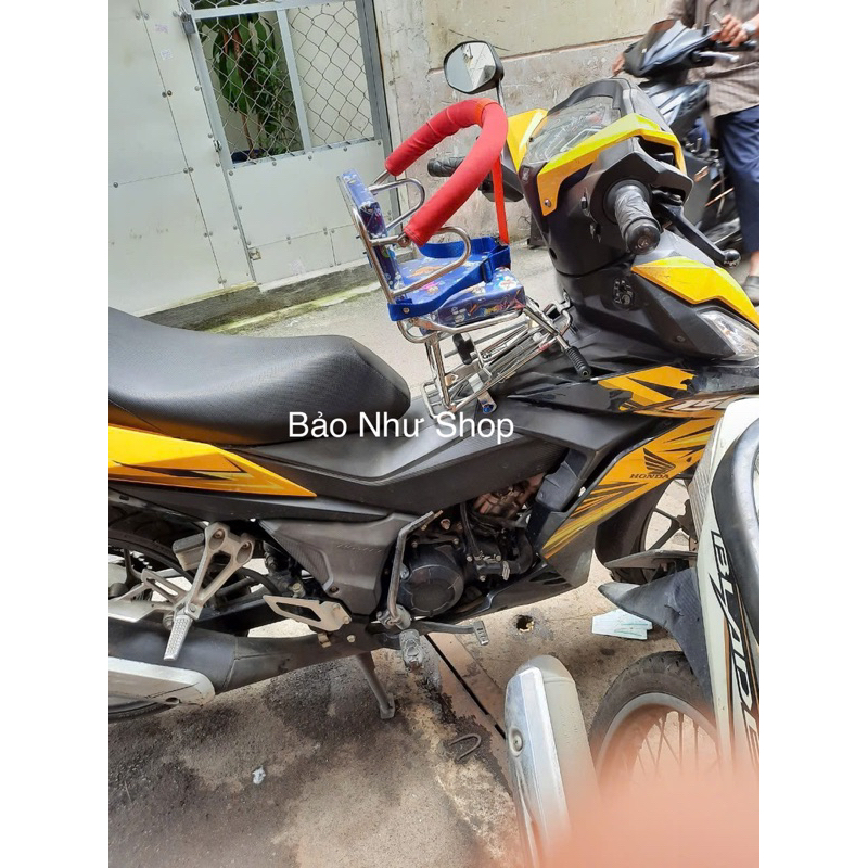 Ghế ngồi xe máy cho bé xe WinnerV , Exciter (135 -150) có vòng. Baga ...