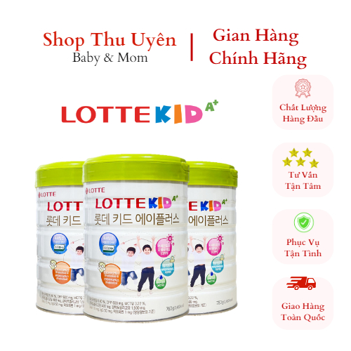 Sữa Lotte Kid A+ Nội Địa Hàn Quốc Cho Bé Từ 1 - 10 Tuổi Giúp Bé Cao Lớn ...