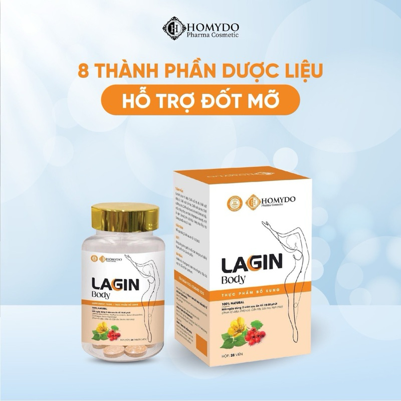 Viên uống hủy mỡ vành bụng dưới Lagin Body | Shopee Việt Nam
