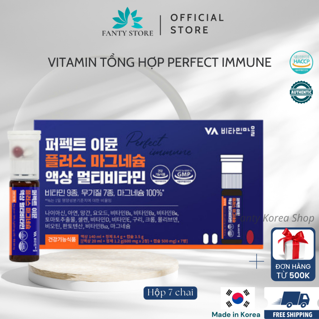 [Bill Hàn] Vitamin Tổng Hợp Cao Cấp Hàn Quốc Perfect Immune Plus Magie ...