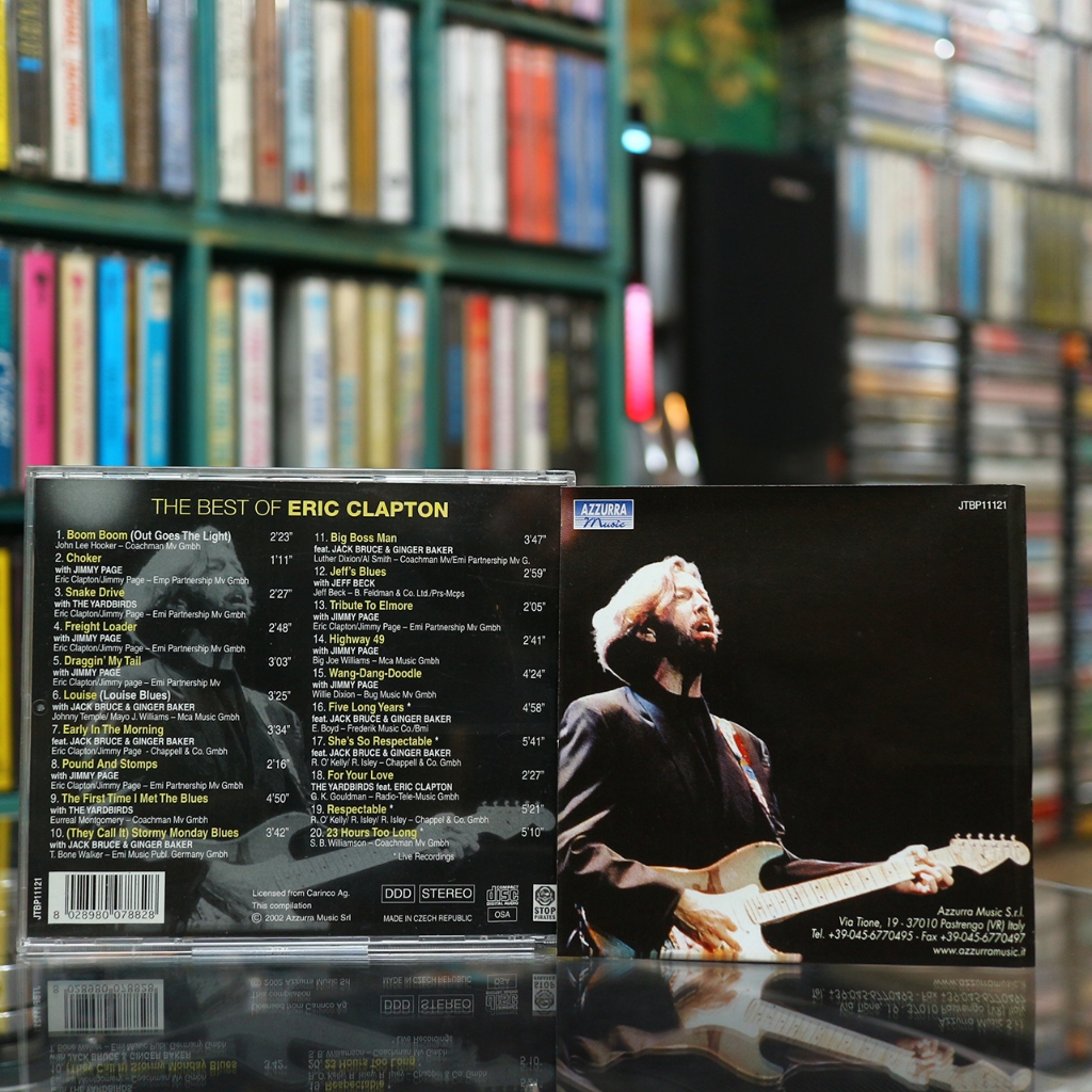 Đĩa Album CD Chính Hãng | Blues Rock | The Best Of Eric Clapton (2002 ...