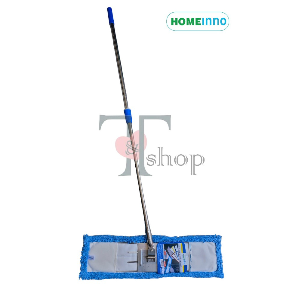 Cây Lau Nhà Công Nghiệp Gọng Inox Microfiber San Hô 60cm Homeinno Cán ...