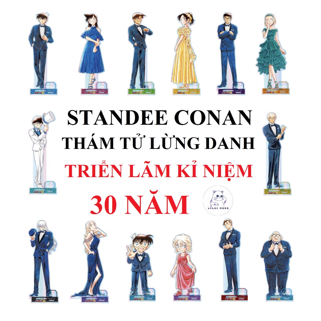 (sẵn/tặng card) Mô hình Conan Thám Tử Lừng Danh VER TRIỂN LÃM KỈ NIỆM ...