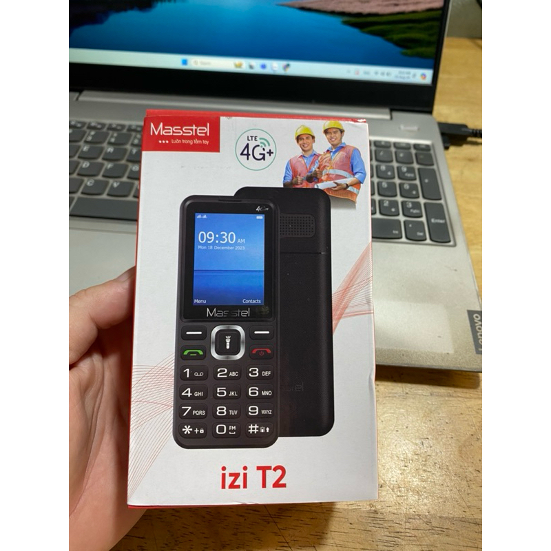 Điện thoại Masstel Izi T2 Màn hình 2.4inch 2 sim mạng 4G | Shopee Việt Nam