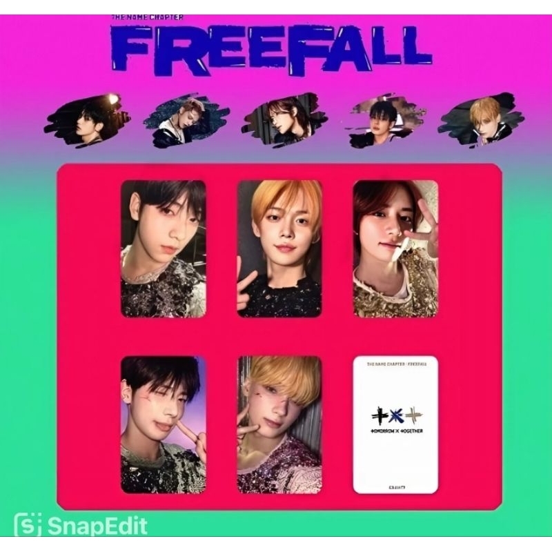 [UNOFFICIAL] Card TXT Freefall | Shopee Việt Nam