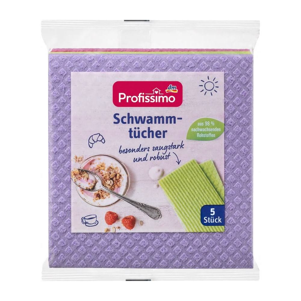 Khăn Lau Đa Năng Profissimo Schwammtucher, 5 Miếng | Shopee Việt Nam