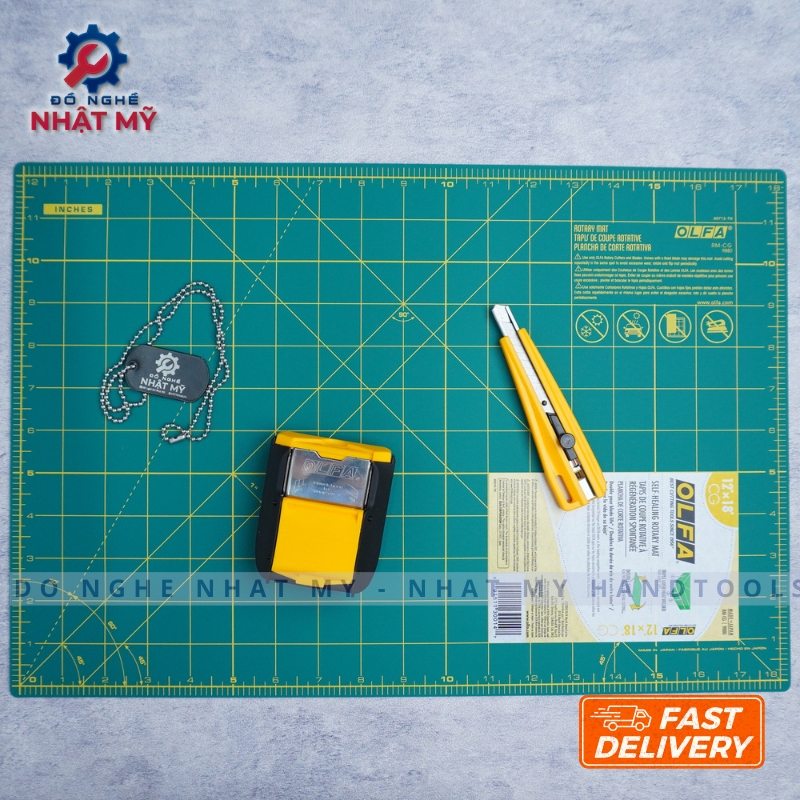 [Chính hãng OLFA] Bảng kê cắt tự liền CUTTER MAT OLFA khổ A3 A2 Olfa RM-CG/SG | Shopee Việt Nam
