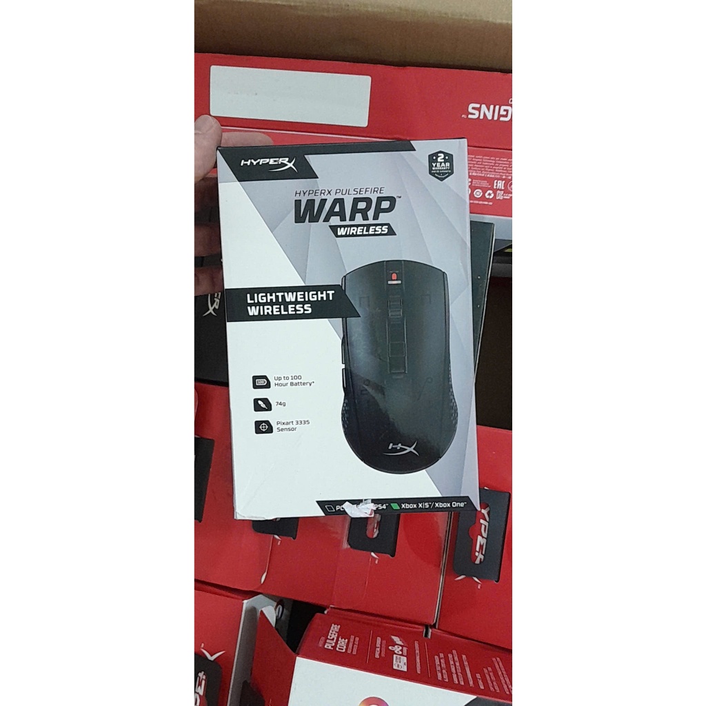 Chuột HyperX Pulsefire Warp Lightweight Wireless Gaming Mouse | Shopee ...