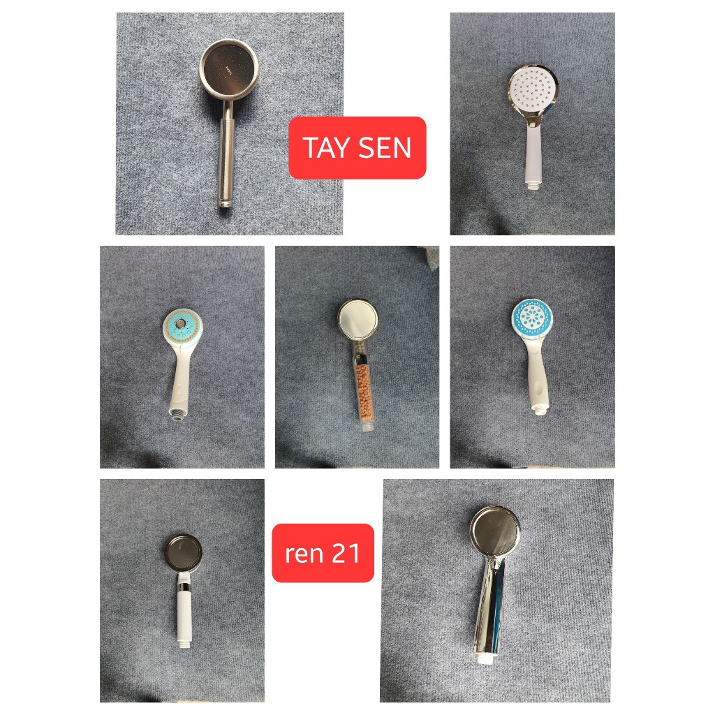 Vòi Hoa Sen Tay Sen Tắm Kenta Nhiều Chất Liệu Và Kiểu Dáng Chỉnh Chế Độ Ren 21mm | Shopee Việt Nam