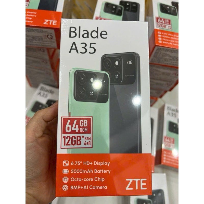 Điện thoại ZTE Blade A35 (4GB/64GB) - Chính hãng NewSeal Fullbox Bảo ...