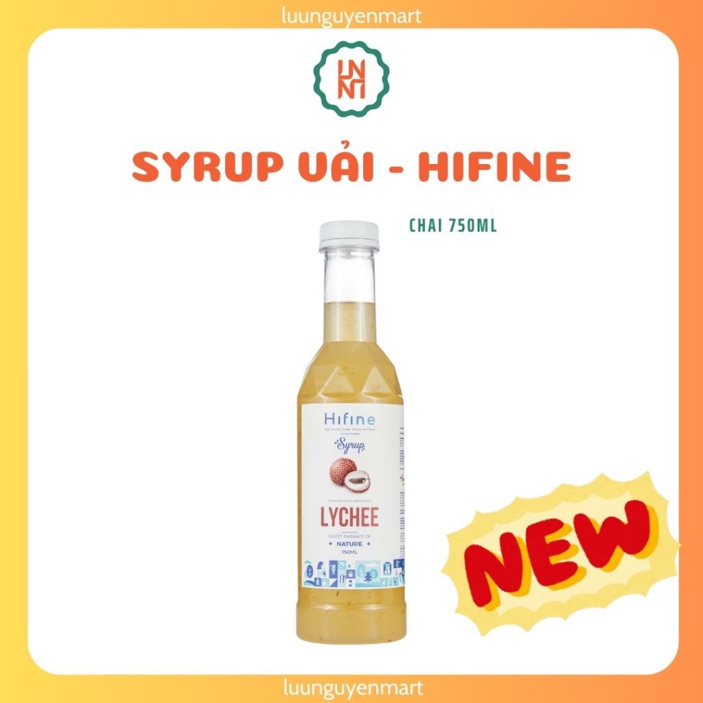 Syrup Vải - HIFINE - BODUO - 750ml | Shopee Việt Nam