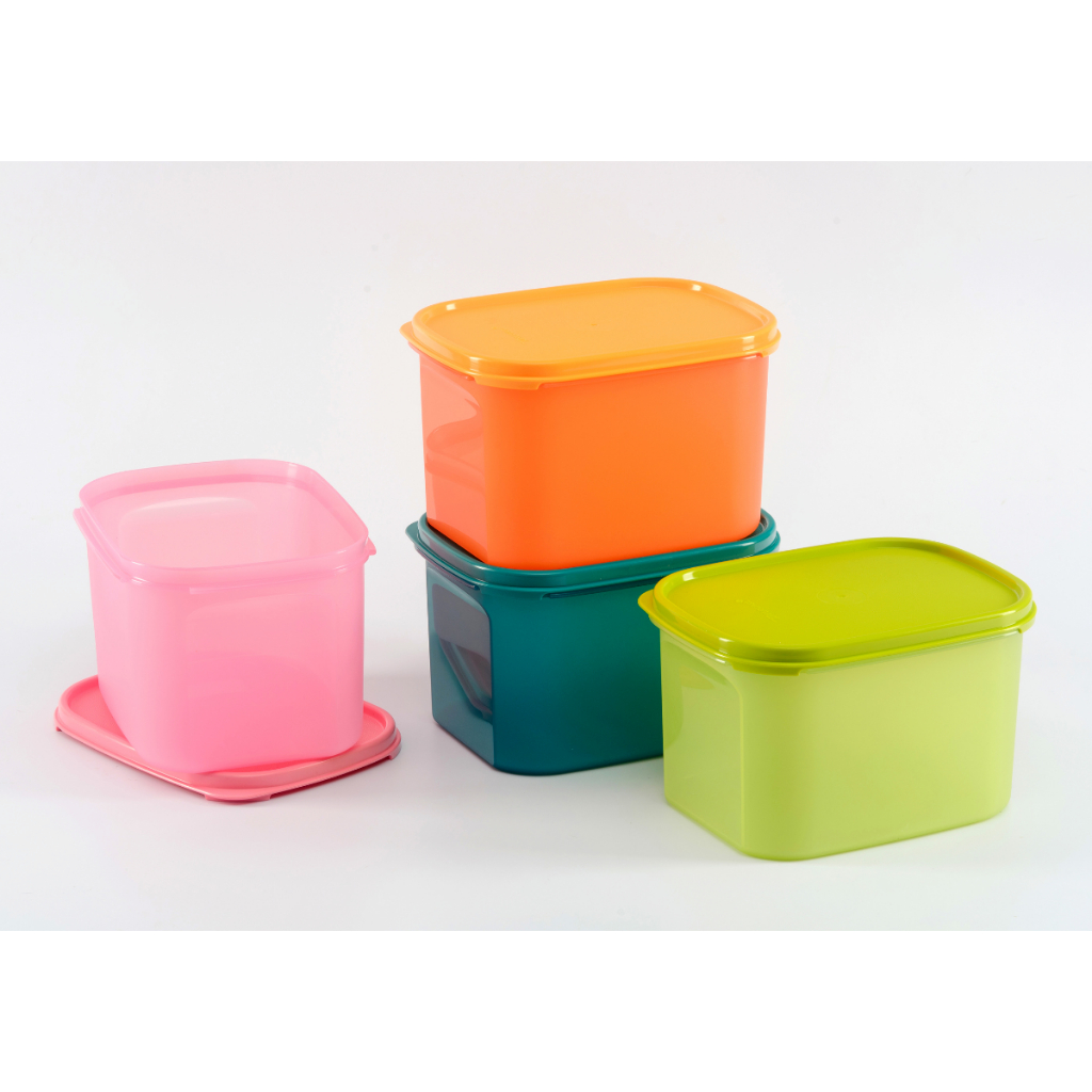 Hộp Trữ Mát Tupperware Colorful Rectangular Set 8 nhiều màu - Tup Chính ...