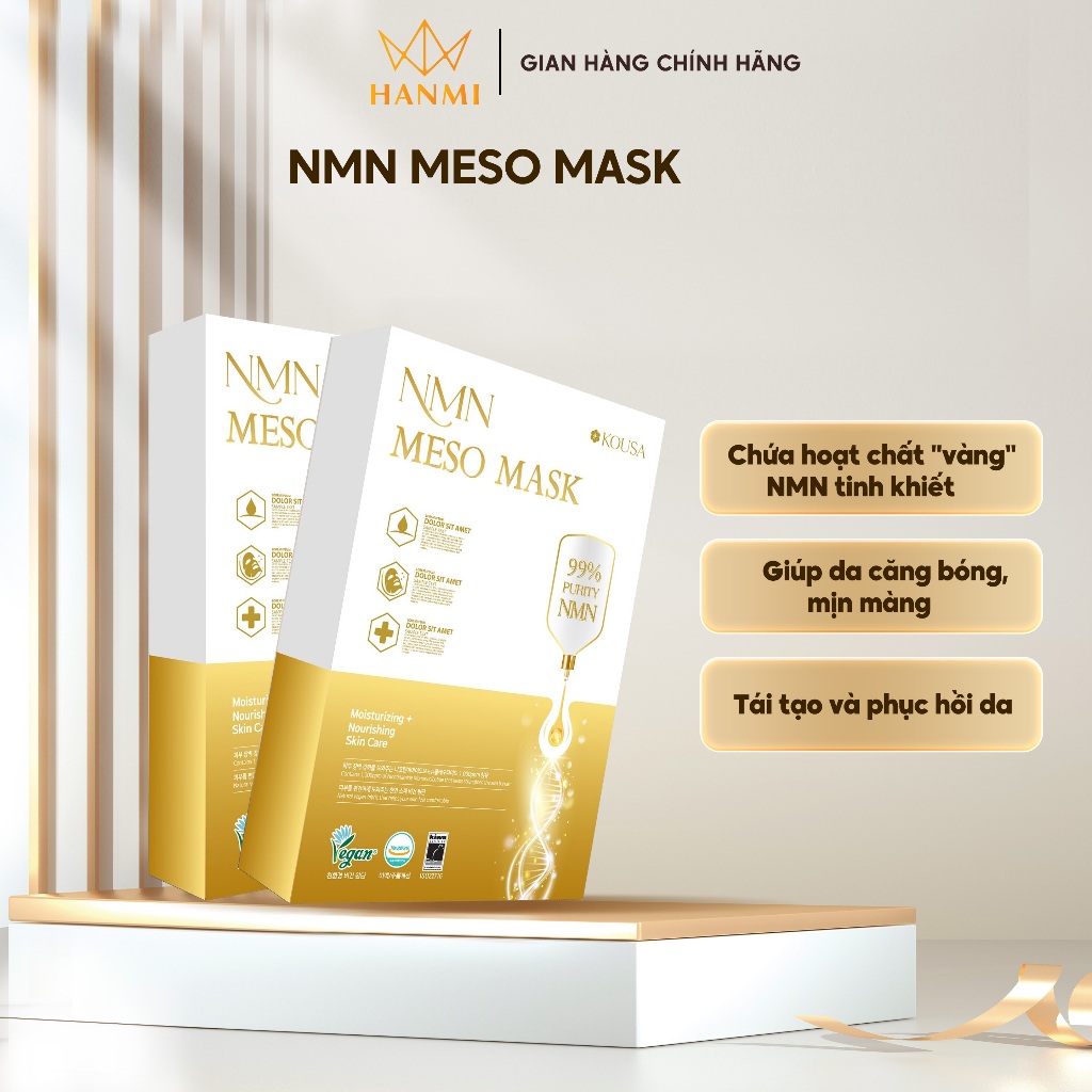 Mặt nạ Kousa NMN Meso | Shopee Việt Nam