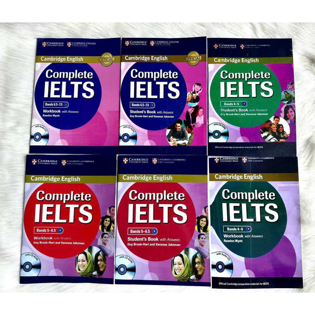 Sách - Complete Ielts - Full 6 quyển - Sách luyện thi ielts | Shopee ...