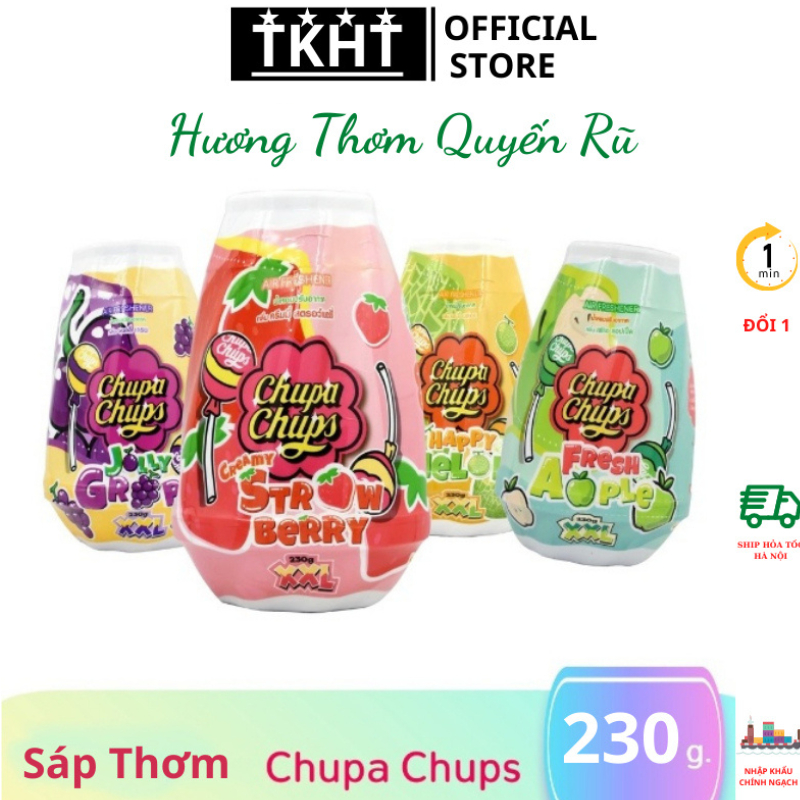 Sáp Thơm Phòng Chupa Chups Tặng Kèm Túi Thơm Gel Air Freshener Kẹo Trái ...