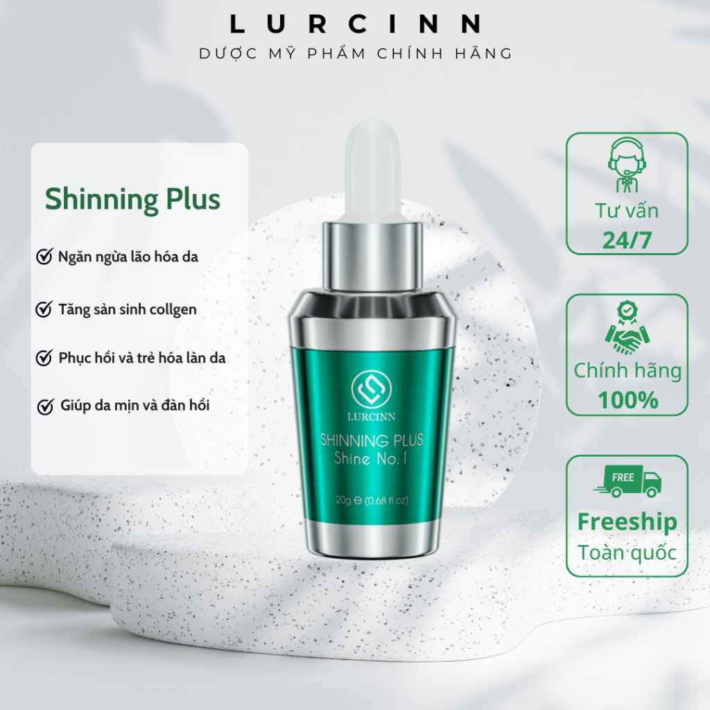 Serum Căng Bóng HA Shine No 1 Lurcinn - Shinning Plus 20ml | Shopee Việt Nam