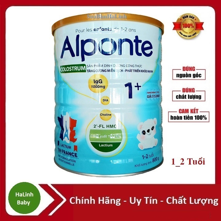 Sữa bột Alponte optipro 1+ 800g [Date 2026] | Shopee Việt Nam