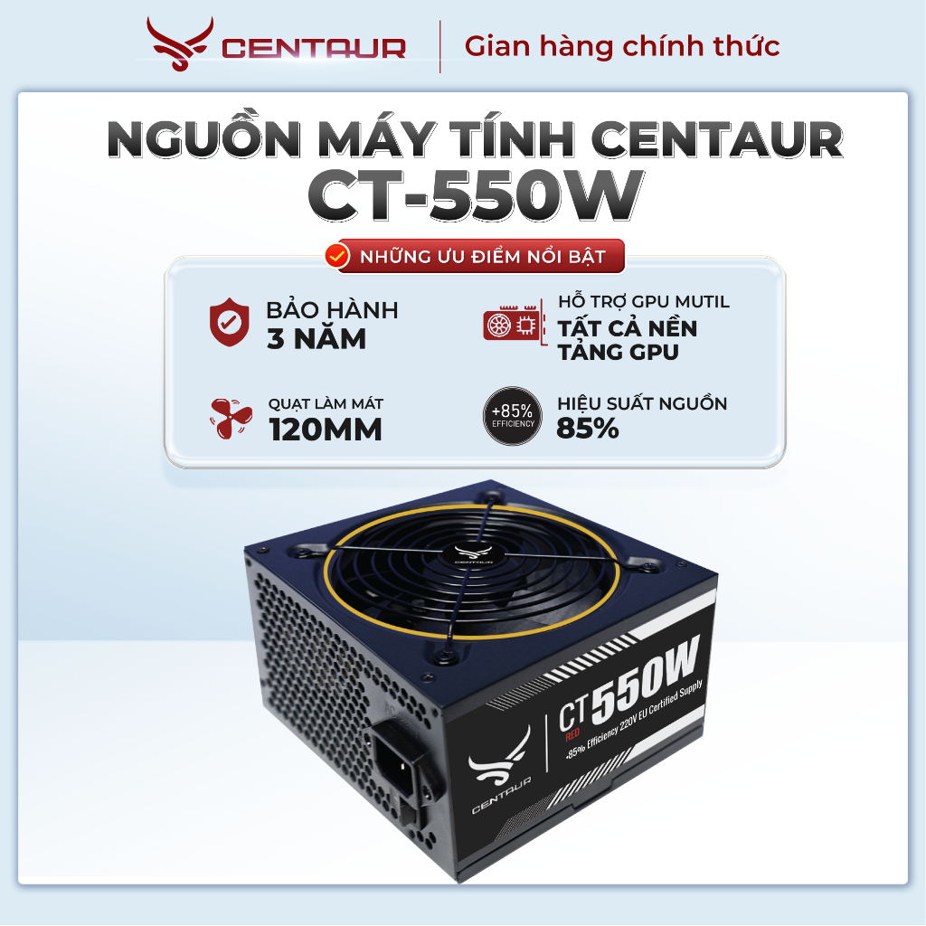 Nguồn Centaur CT-550W | Centaur Việt Nam | Shopee Việt Nam