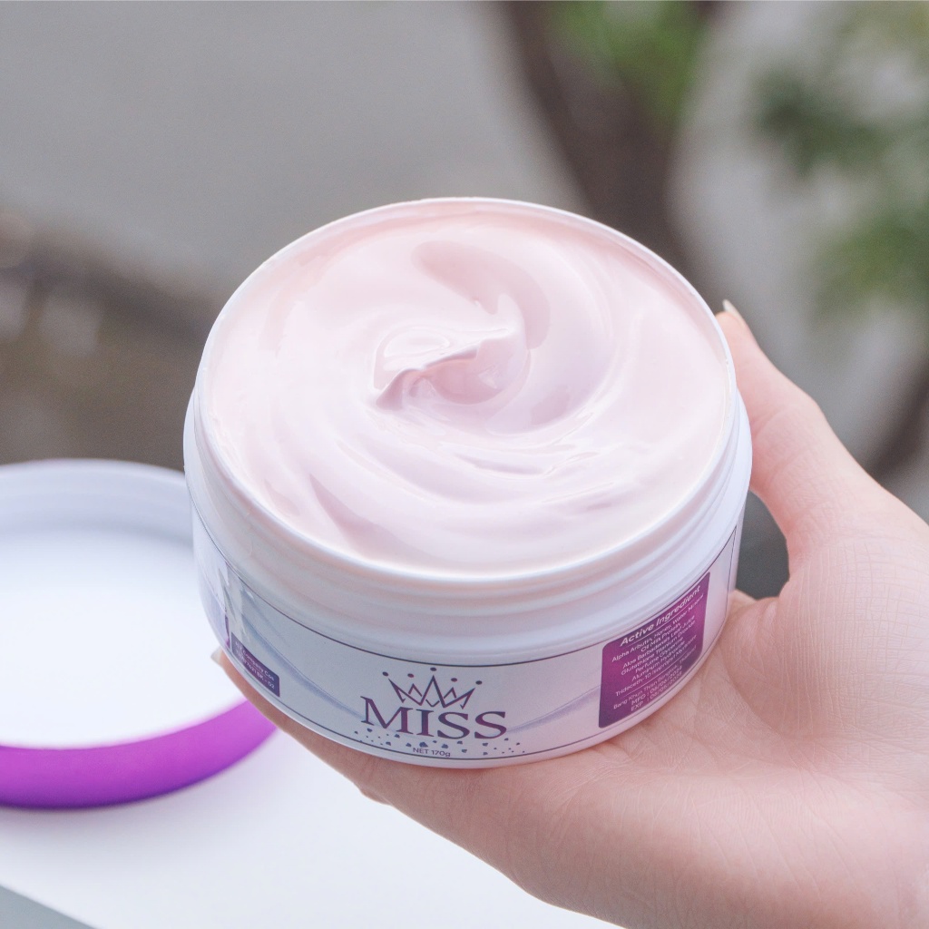 Kem Body Miss Dưỡng Trắng Da, Makeup Hũ 170g | Shopee Việt Nam