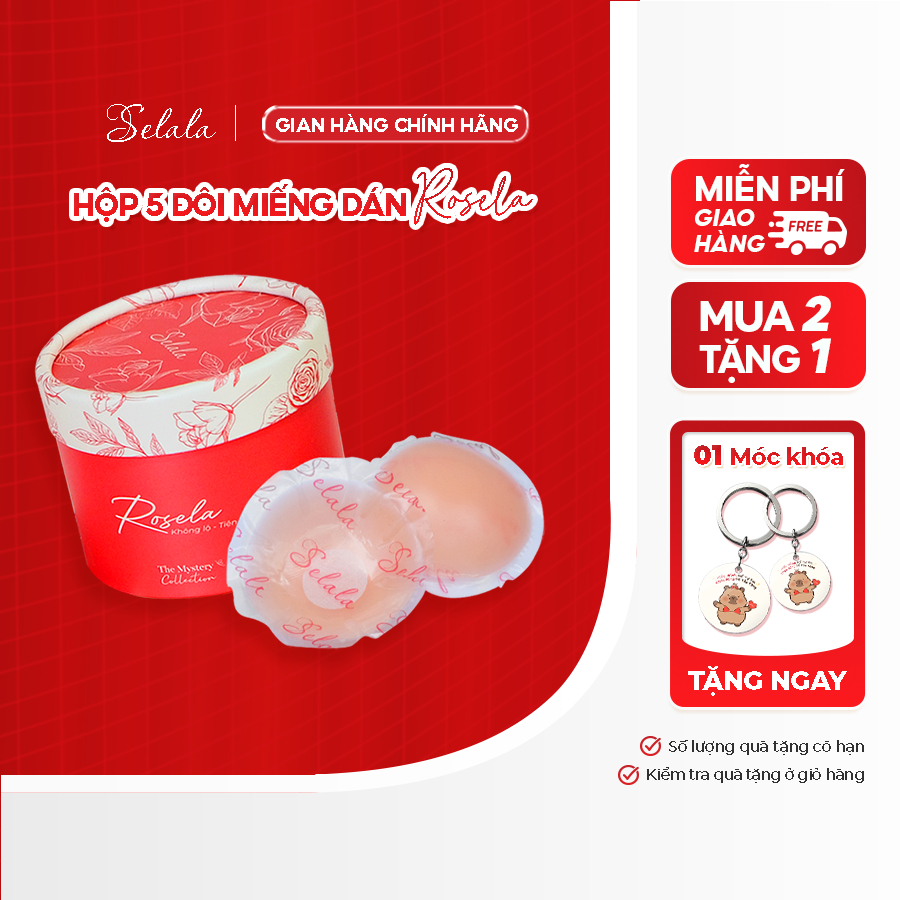 Hộp 5 Đôi Miếng Dán Selala Có Keo Siêu Tiện Lợi Rosela | Shopee Việt Nam