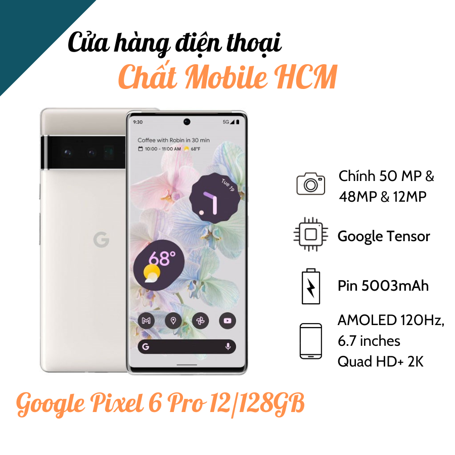 Điện thoại Google Pixel 6 Pro 12/128/256GB Bản Quốc Tế 2 Sim | Shopee ...