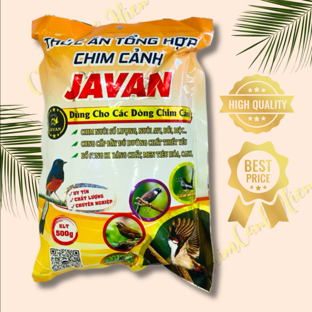 Cám Chim Tổng Hợp Javan Dùng Được Cho Tất Cả Loại Chim - 500gr | Shopee ...