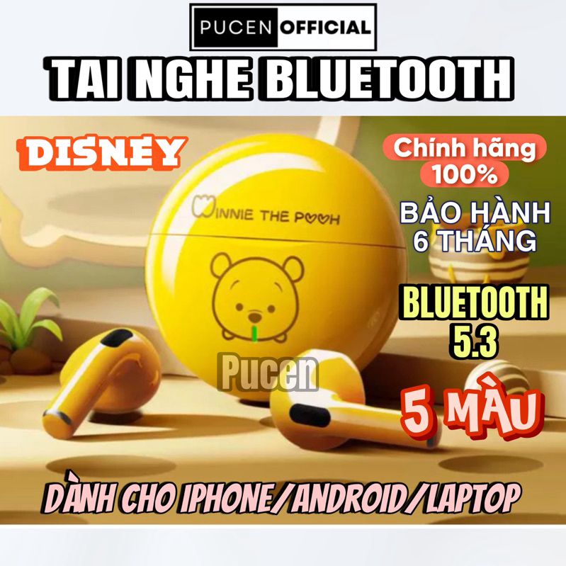 Tai Nghe Bluetooth Hoạt Hình Dễ Thương Của Disney K26 Âm Thanh Nổi In ...