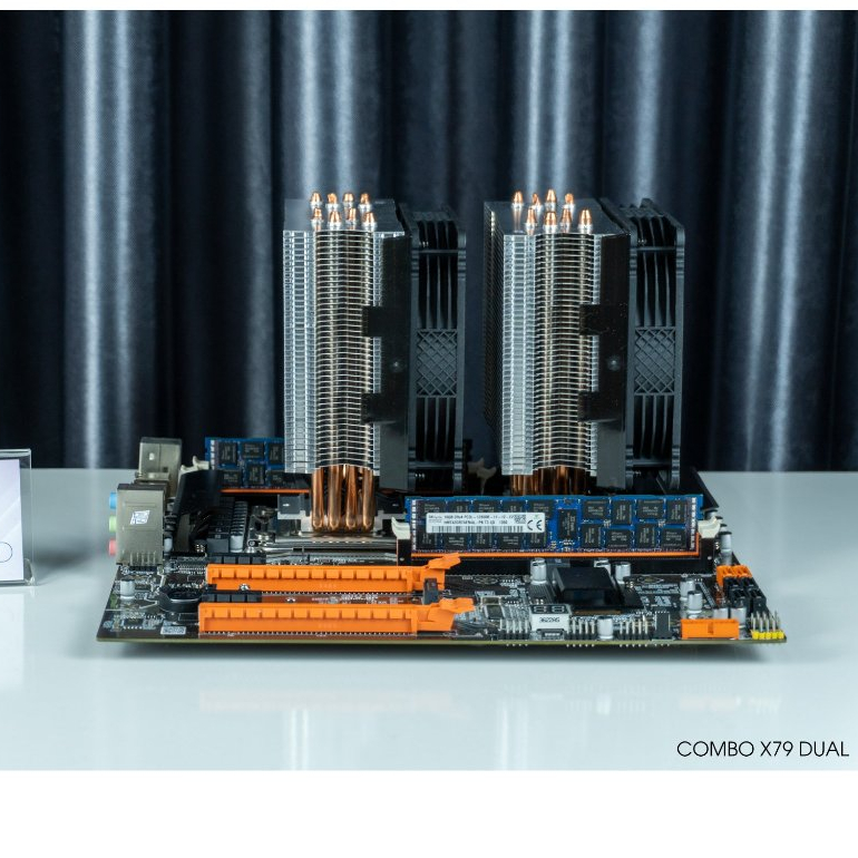 Combo Main X79 X99 Dual Sniper + 2 CPU 2689 2670 2696 v2, 2676 2696 v3 ...