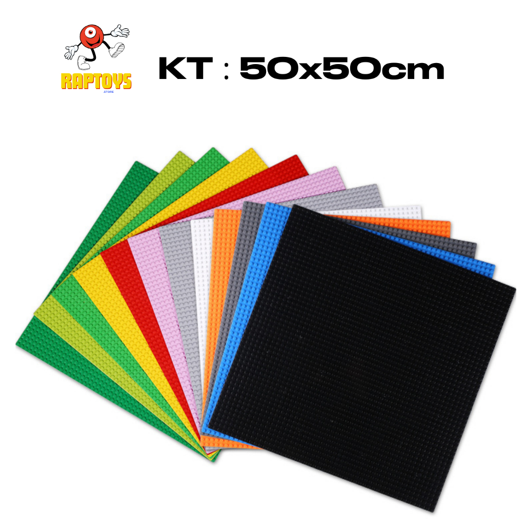 [Phụ Kiện] Tấm Lót Trưng Bày Size 50x50cm. Đế BASE cho mô hình đồ chơi lắp ráp. | Shopee Việt Nam