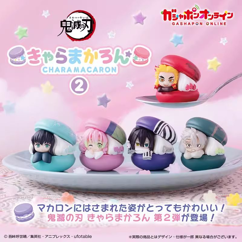 Macaron figure Kimetsu no Yaiba – Chính hãng Bandai Gashapon | Shopee ...