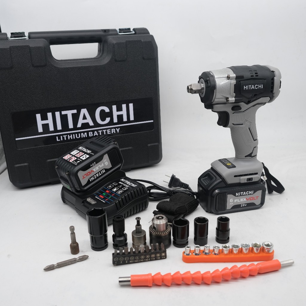 Máy Siết Bulong Hitachi 20v - Động cơ không chổi than - Mới nhất 2022 ...