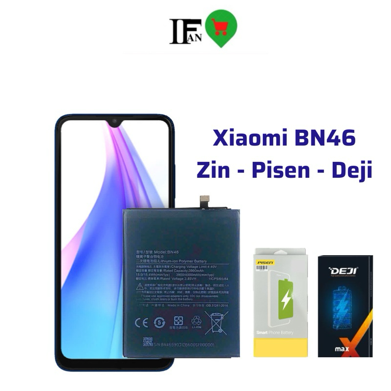 Pin Xiaomi Redmi 7 / Note 8 / Note 8T | BN46 Chính Hãng (Pisen, Deji ...
