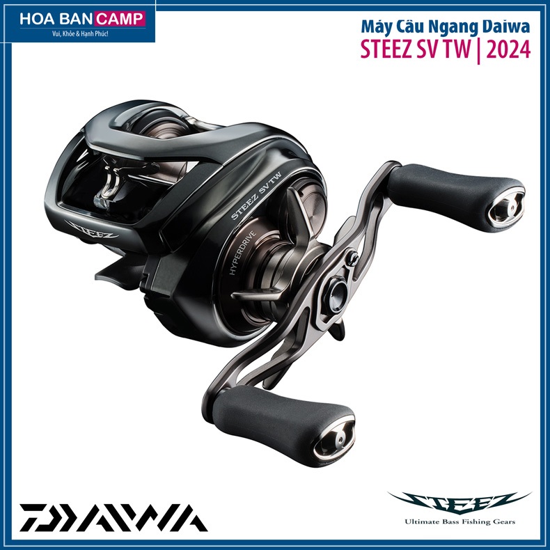 Máy Câu Ngang Daiwa Steez SV TW | 2024 - Made in Japan | Shopee Việt Nam