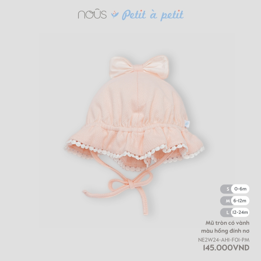 Nous Baby Mũ họa tiết, kiểu dáng dễ thương dành cho bé trai, bé gái ...
