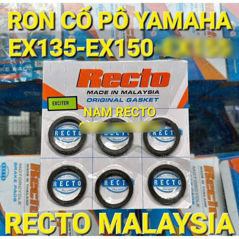 Ron pô,ron cổ pô exciter 135-exciter 150 chính hãng Recto Malaysia ...