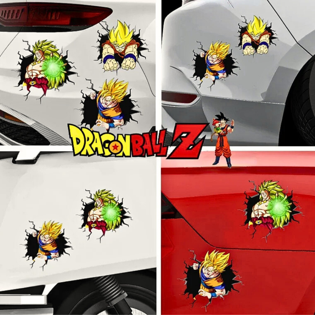 Hình SONGOKU dán xe hơi - Sticker che vết xước | Shopee Việt Nam
