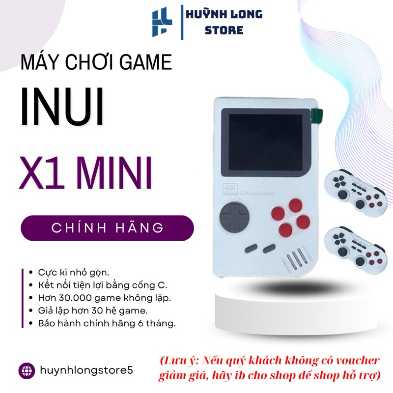 Máy Chơi Game Inui X1 Mini - 30.000 Game - Nhỏ Gọn | Shopee Việt Nam