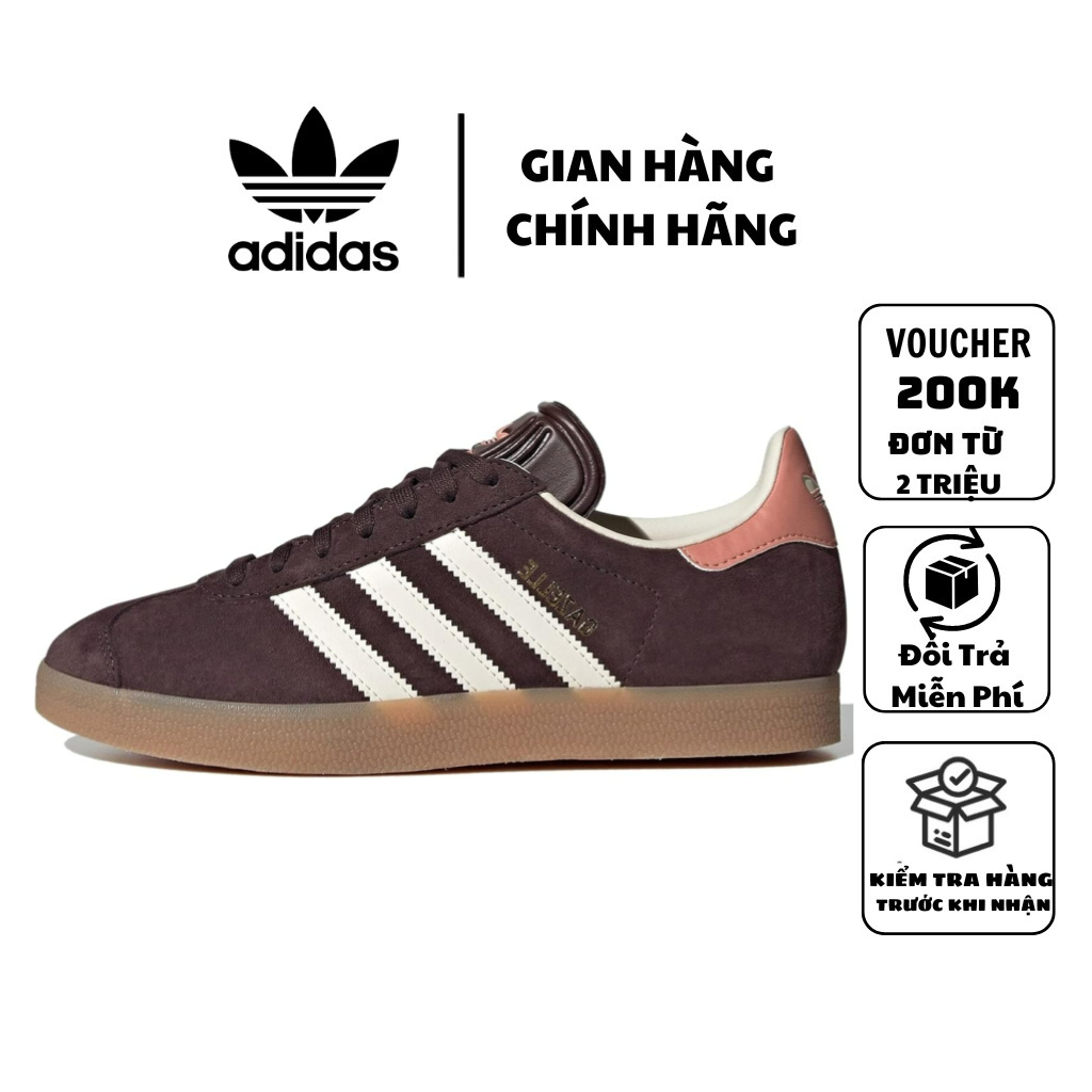 [ CHÍNH HÃNG ] Giày Adidas Gazelle 'Shadow Brown ' IF3233 | Shopee Việt Nam